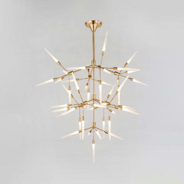 Acrylic Spur Chandelier Lighting Modern Stylish | Rebooters