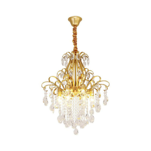 Metal Drop Pendant Branches Traditional Chandelier Lighting Fixture ...